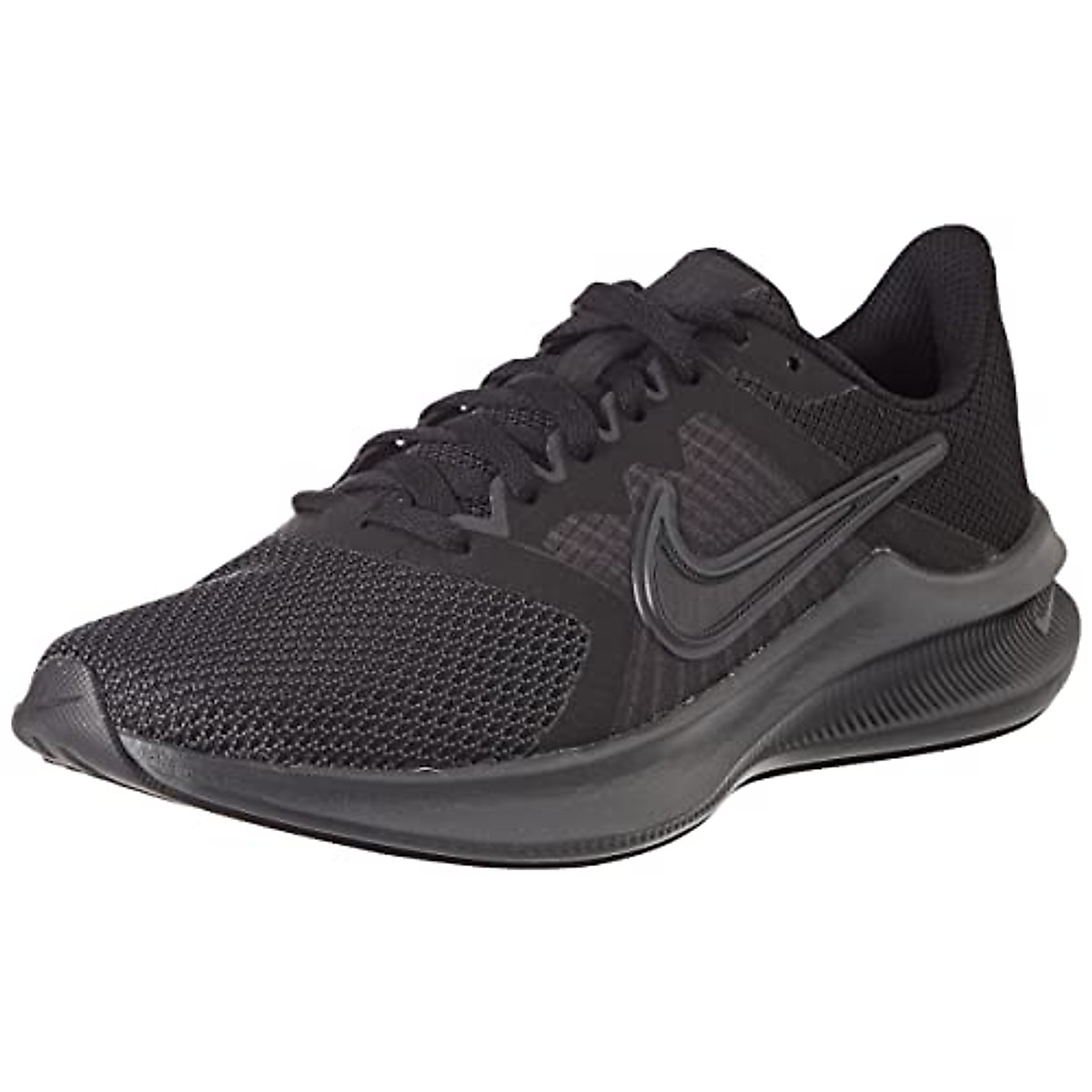 NIKE Damen Downshifter 11 Laufschuh, Black/dk Smoke Grey-Particle Grey, 38.5 EU