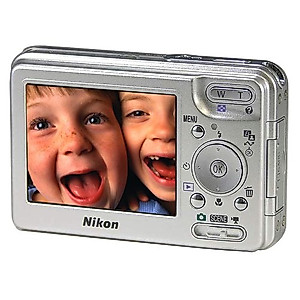 Nikon Coolpix S1 5.1 MP Slim-Design Digital Camera with 3x Optical Zoom (Includes Dock) (OLD MODEL)