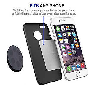 Livestream® Smartphone Ball Head Clamp Mount with Magnetic Mounting System and Extension Kit; Attach to Desk or Table. Easily Adjust Height of Device for Videos, Reading, or Live Streaming.