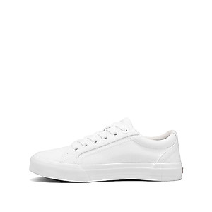 Taos Plim Soul Women's Sneaker-Stylish Platform Sneaker with Curves & Pods Removable Footbed, Arch Support, Classic Design for Everyday Fashion, All Day Comfort White 9 (M) US