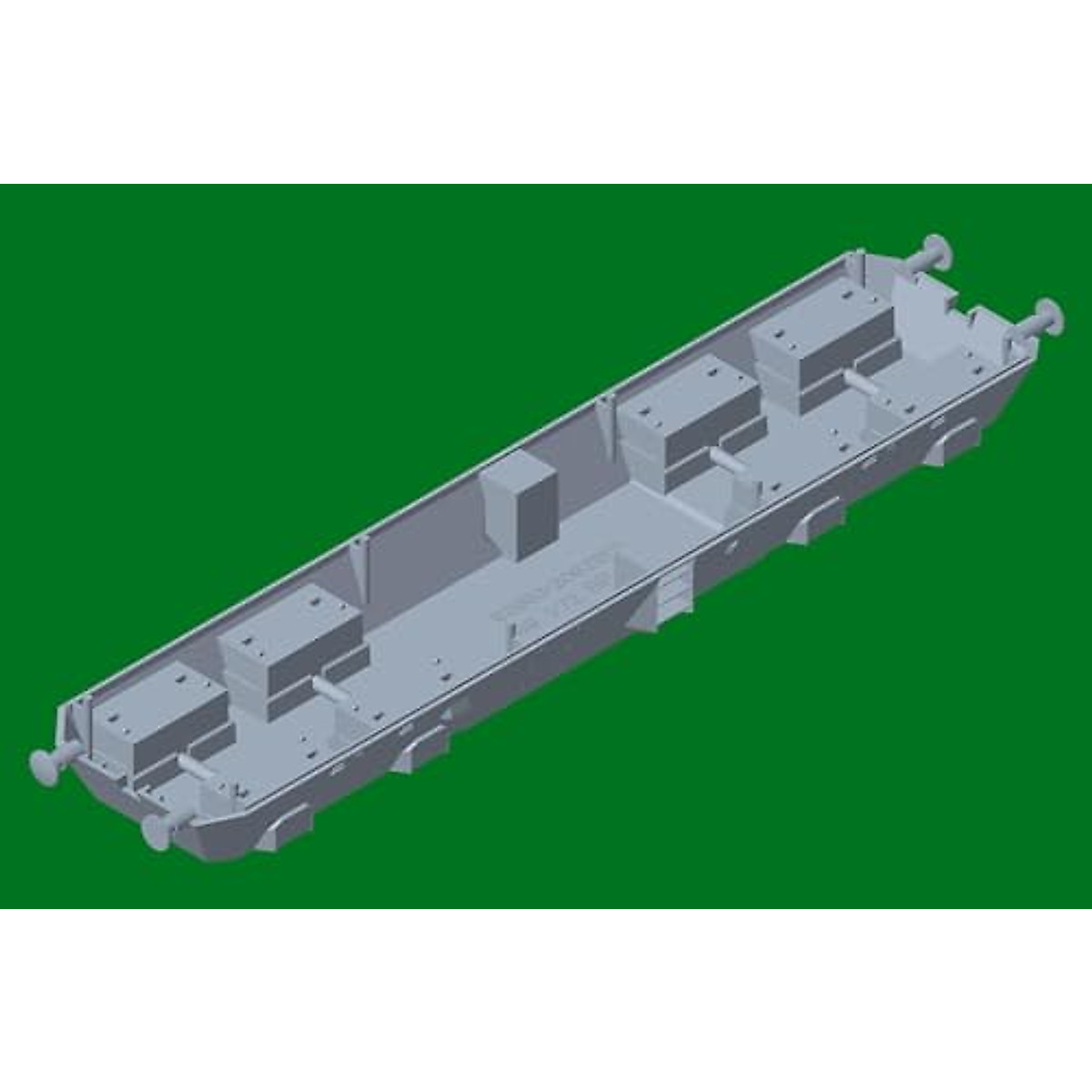 Hobbyboss 82953 1/72 Tank Hunter Railcar 51 Model Kit, Multi-Coloured