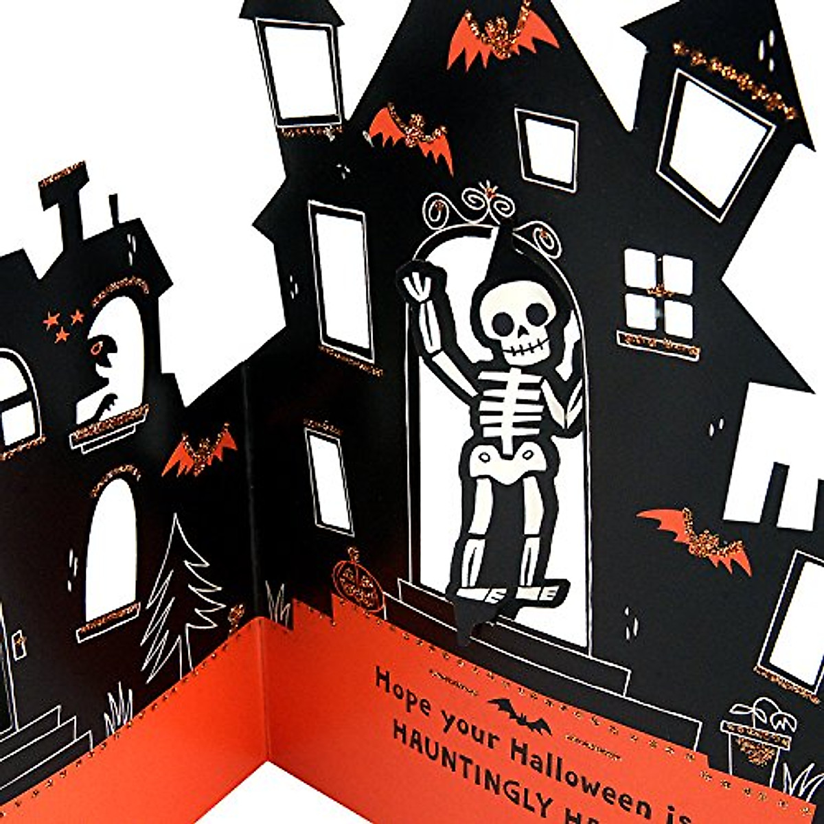 Hallmark Halloween Greeting Card (Displayable Haunted House)