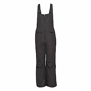 Arctix Kids Insulated Snow Bib Overalls, Charcoal, Large