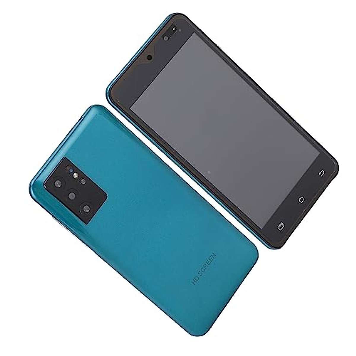 Diydeg 2G/3G Unlocked Smartphone for Android 11, Dual SIM Unlocked Cell Phone with 5.0in Screen, 128GB Expandable Storage, 4GB RAM 512MB ROM, 2MP Camera, 2000mah Battery, Face Recognition(Green)