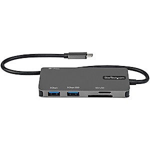 StarTech USB-C Multiport Adapter with 4K HDMI & 100W Power