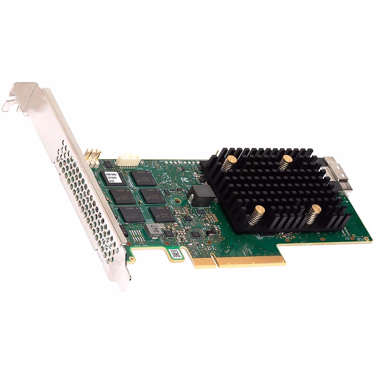 Broadcom MegaRAID 9560-8i - Contrôleur de stockage (RAID) - 8 Canal - SATA 6Gb/s/SAS 12Gb/s/PCIe 4.0 (NVMe) - RAID 0, 1, 5, 6, 10, 50, JBOD, 60 - PCIe 4.0 x8