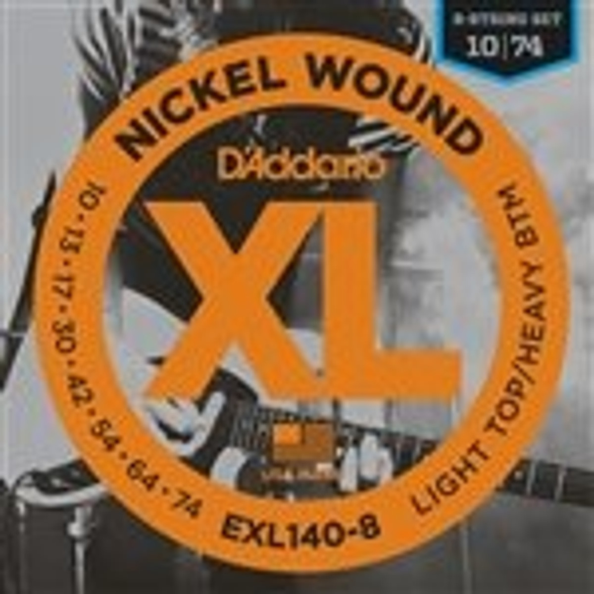 D'Addario Guitar Strings 3 Pack EXL140-8 for 8 String Electric Guitars