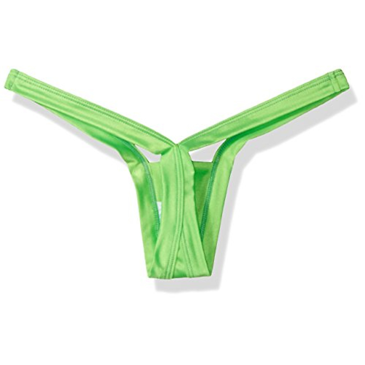 BodyZone Women's Heart Back Thong, Neon Green, One Size