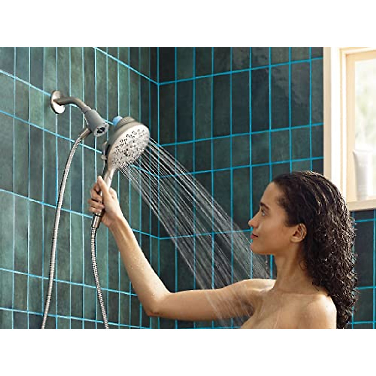 Moen IN208H2SRN Aromatherapy Handshower with INLY Shower Capsules, Spot Resist Brushed Nickel