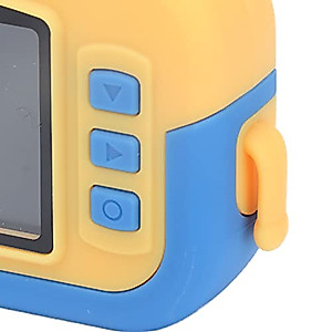 Luqeeg 1080P Kids Digital Camera, USB Charging Mini Camera Toy, Portable Selfi Cameras with Lanyard and Storage Box, Support Take Pictures and Video, Small Games, Christmas Birthday Gifts(Blue)