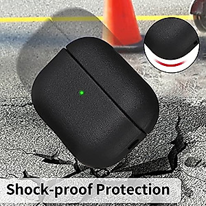 Valkit Compatible AirPods Pro 2nd Generation Case Leather Texture TPU Airpods Pro 2 Protective Case with Lanyard for Women Men Hard Shell Shockproof Cover for Air Pods Pro 2nd Gen 2022 Charging Case