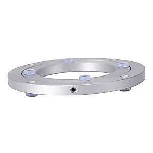 Swivel Turntable Lazy Susan Heavy Duty Aluminium Alloy Rotating Bearing Turntable Round Dining Table Smooth Swivel Plate for Kaleidoscopes Tabletop Serving Trade Show Displays(4 inch)