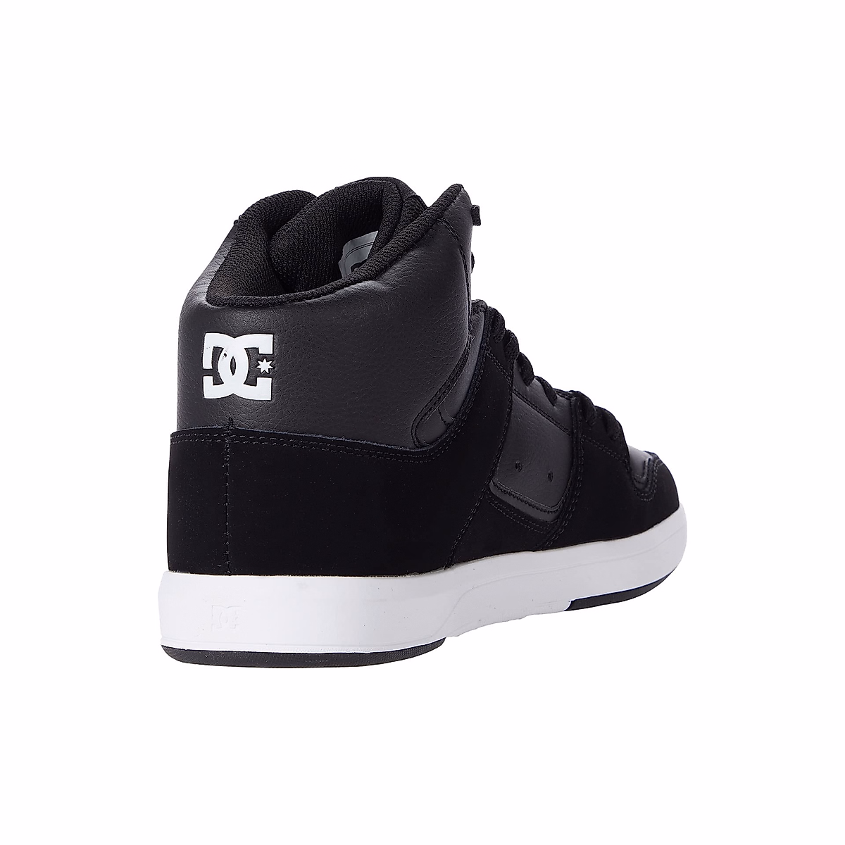 DC Cure Casual High-Top Skate Shoes Sneakers Black/White 10 D (M)