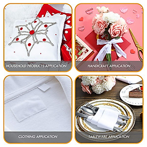 BOAO 40 Pieces Fabric Strips Rolls Collection Jelly Fabric Strips for Quilting Roll up Fabric Craft Patchwork Strips DIY Sewing Fabric Rolls for Handmade Favors (White, 2.5 x 44 Inch)