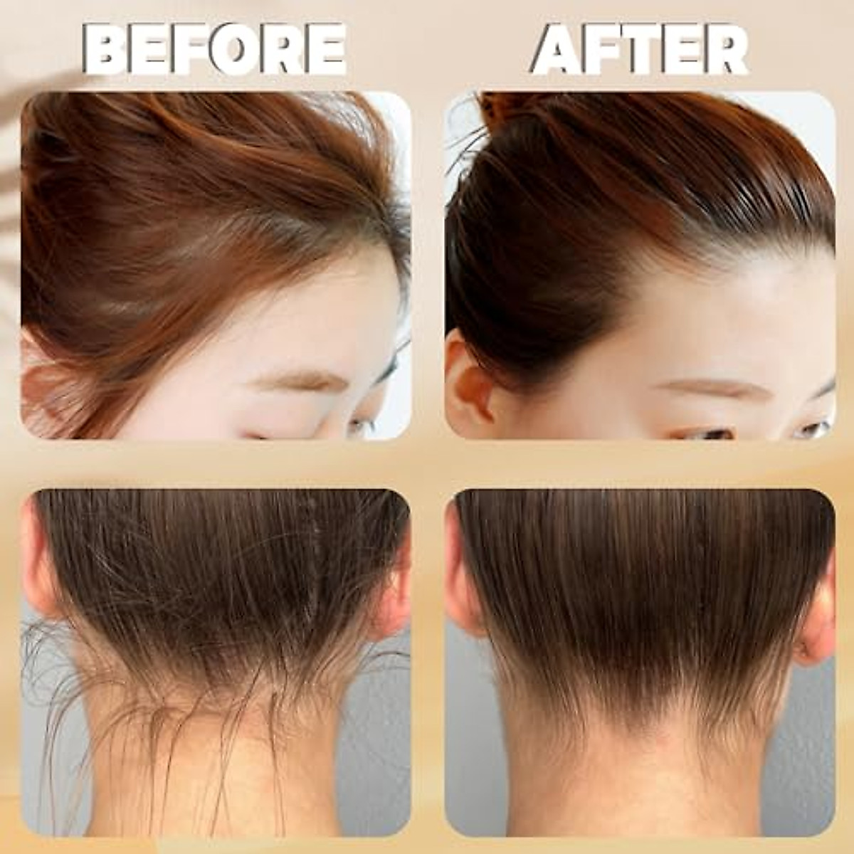 VOLLUCK Hair Wax Stick for Wigs, Edge Control Slick Stick Hair Pomade 2.7Oz Stick Non-greasy Styling Wax, Temporary Hair Styling Product for Edge Frizz Hair Pocket Size