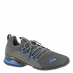 PUMA Mens Axelion Cross Trainer, SPARK WIDE CASTLEROCK-Palace Blue, 10.5