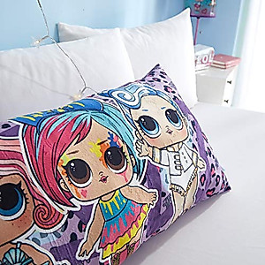 LOL Surprise Mink Body Pillow, 1 Count (Pack of 1), Multi