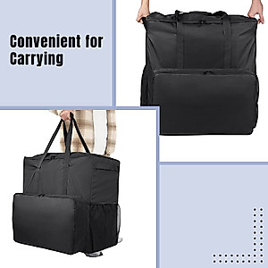 22 Inch Griddle Carry Bag for Blackstone, with 600D Oxford Cloth & Oil-Proof Liner, Heavy Duty Portable Grill Storage Bag for Tabletop Griddle with Hood Lid & Stand, Outdoor Griddle Case (Bag ONLY)