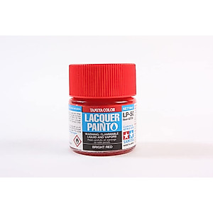 TAMIYA Lacquer Paint LP-50 Bright Red 10 mL TAM82150 Lacquer Primers & Paints