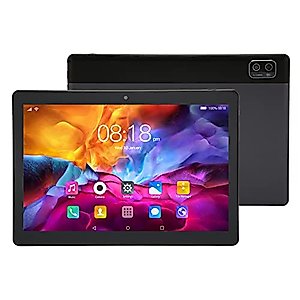 10.1 Inch 5G WiFi Tablet, 1960x1080 IPS 10 Core PC Tablet with Dual Cameras for 12, 6GB 128GB RAM Calling Tablet Type C Charging for Daily Life