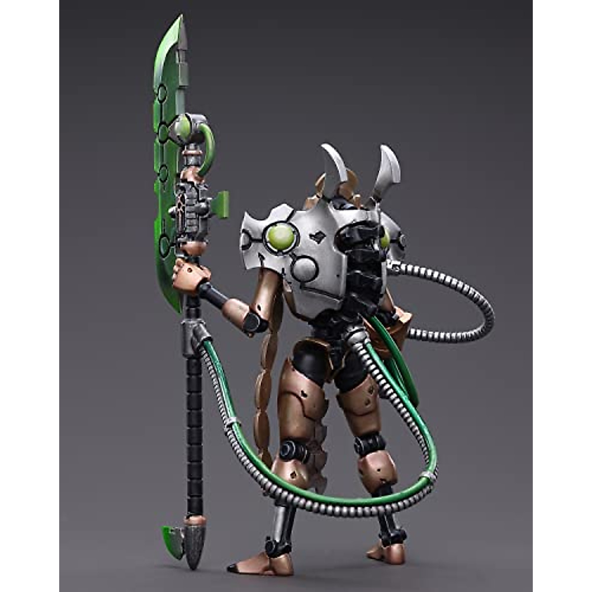 Pipigirl JoyToy Warhammer 40K Space Marine Genuine License 1/18 Soldier, Necrons Szarekhan Dynasty, Double 4inch Models Space Marines Action Figures Kits (Overlord)