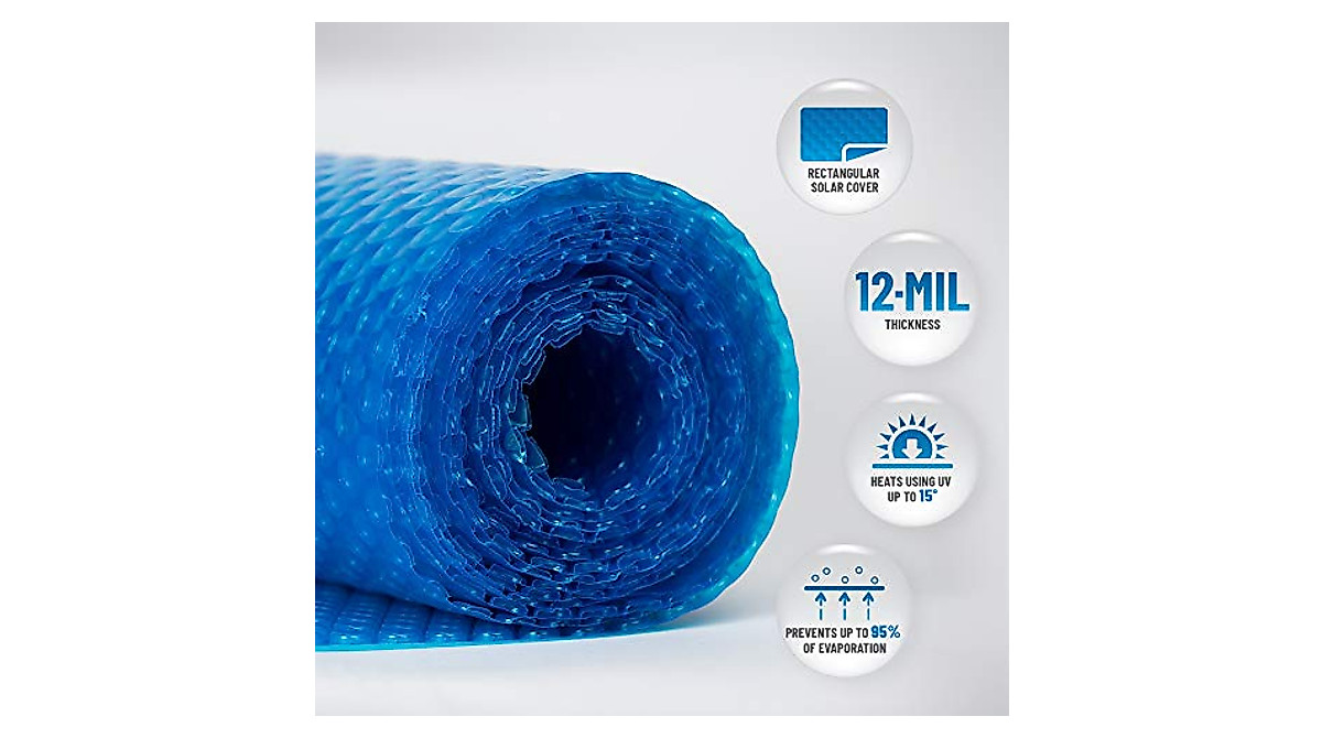 Blue Wave 12-mil Solar Blanket for In-Ground Pools