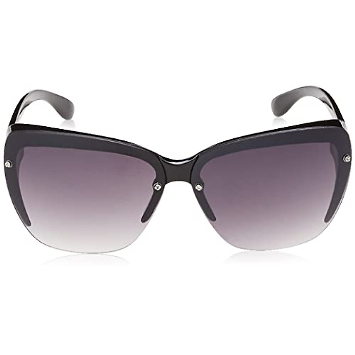 TAHARI womens Th705 Stylish UV Protective Women s Cat Eye Sunglasses Elegant Gifts for Women 66 mm, Black, mm US