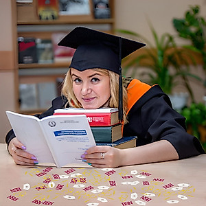 Labakita BSN Confetti for Tables, 100 Pcs Glitter Nurse Confetti for Table, Medical School Nursing Party Confetti, Nurse/RN Graduation Decorations