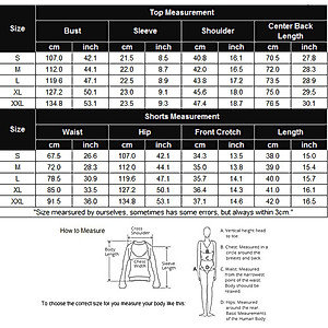 COOFANDY Womens Floral Blouse Set Hawaiian 2 Piece Outfit Button Lounge Beach Tracksuits