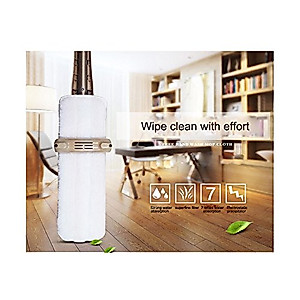 Guard 5 Pack Microfiber Mop pads, Mop Cleaning Pads Replacement Head for 15" Reveal Spay Mop,Great for Wet&Dry,Hardwood,Laminate and Tile Floor, Washable and Reusable,Fits Home and Commercial Use,Blue