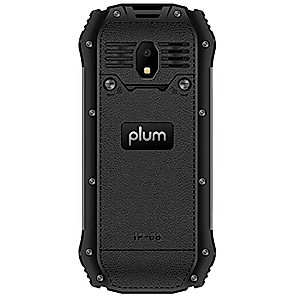 Plum Ram 10 4G LTE Unlocked Rugged Phone 2022 Model - ATT, Tmobile - Black