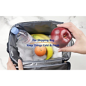 Reusable Ice Pack Sheets for Coolers - Flexible Ice Sheets Cooler Ice Blankets - Lunch Bag Freezer Packs - Ice Mat Cube Sheets Keep Food Fresh Beverage Cold - Cuttable Large Size 3 Packs