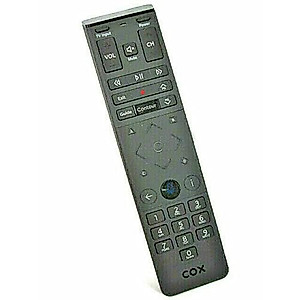 NBS Replacement Remote Control for Cox Contour 2 XR15-RF Voice Activated Cable TV Remote Control, Grey