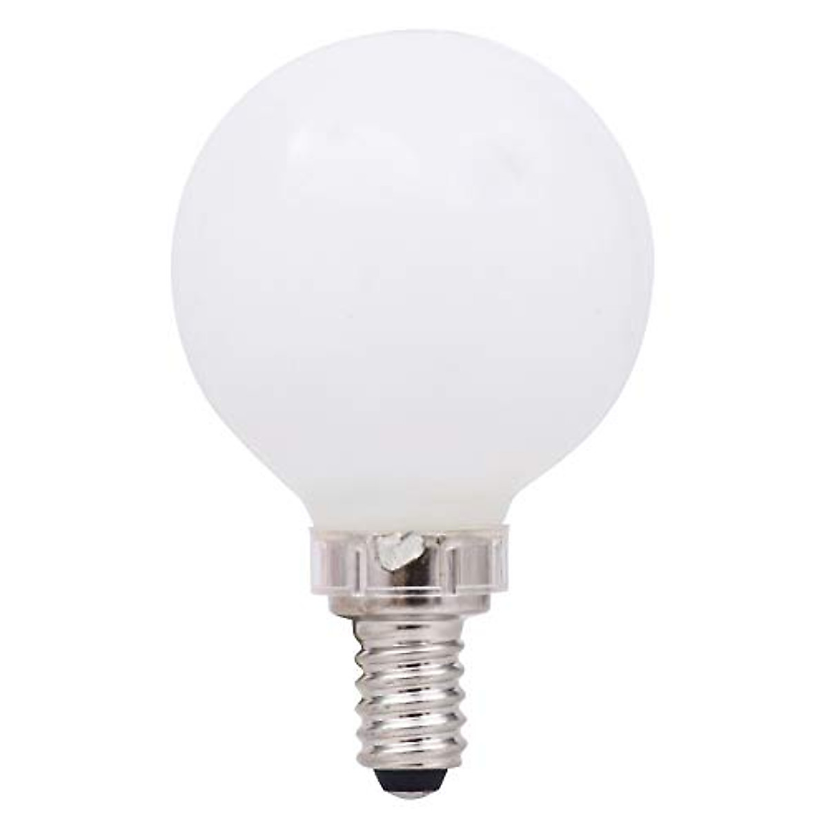 Sylvania LED TruWave Natural Series Décor G16.5 Light Bulb, 60W Equivalent Efficient 5.5W, Candelabra Base, Dimmable, Frosted, 5000K, Daylight - 2 Pack (40801) Soft White