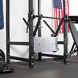 Titan Fitness Power Rack Stealth Leg Press, Compatible with All Titan Series Racks, Rated 500 LB