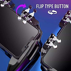 Phone Game Radiator Muted Cooling Fan 2 Triggers Gaming Grip Handle Game Controller