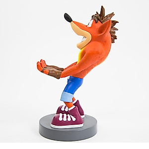 Exquisite Gaming: Crash Bandicoot Trilogy - Original Mobile Phone & Gaming Controller Holder, Device Stand, Cable Guys, Licensed Figure
