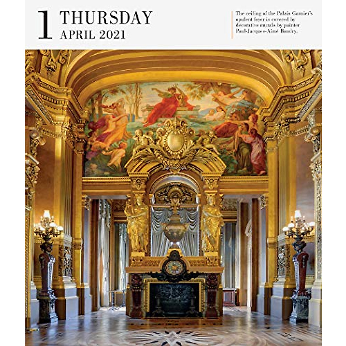 Paris Page-A-Day Gallery Calendar 2021