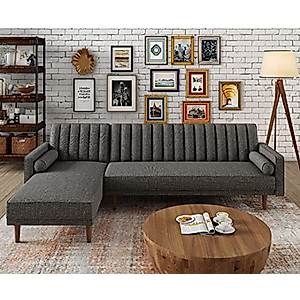 Gold Sparrow Sonoma Sectional, Charcoal