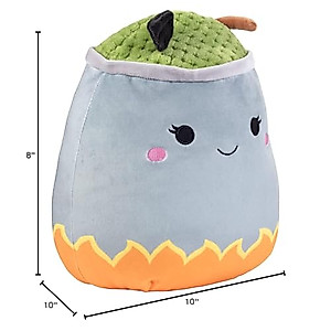 Squishmallows Original 10-Inch Johanna The Holiday Brew - Official Jazwares Plush - Collectible Soft & Squishy Cauldron Stuffed Animal Toy - Add to Your Squad - Gift for Kids, Girls & Boys