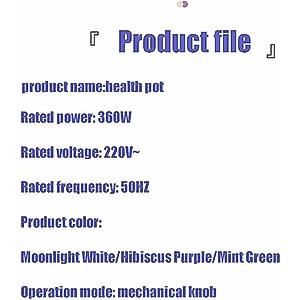 600ML Health Pot Household Multifunctional Glass Kettle Electric Tea Pot Hot Water Dispensers Electric Kettle Flower Teapot Automatic Electric Stew Bird's Nest Pot Stainless Steel B,600ML (Color : B