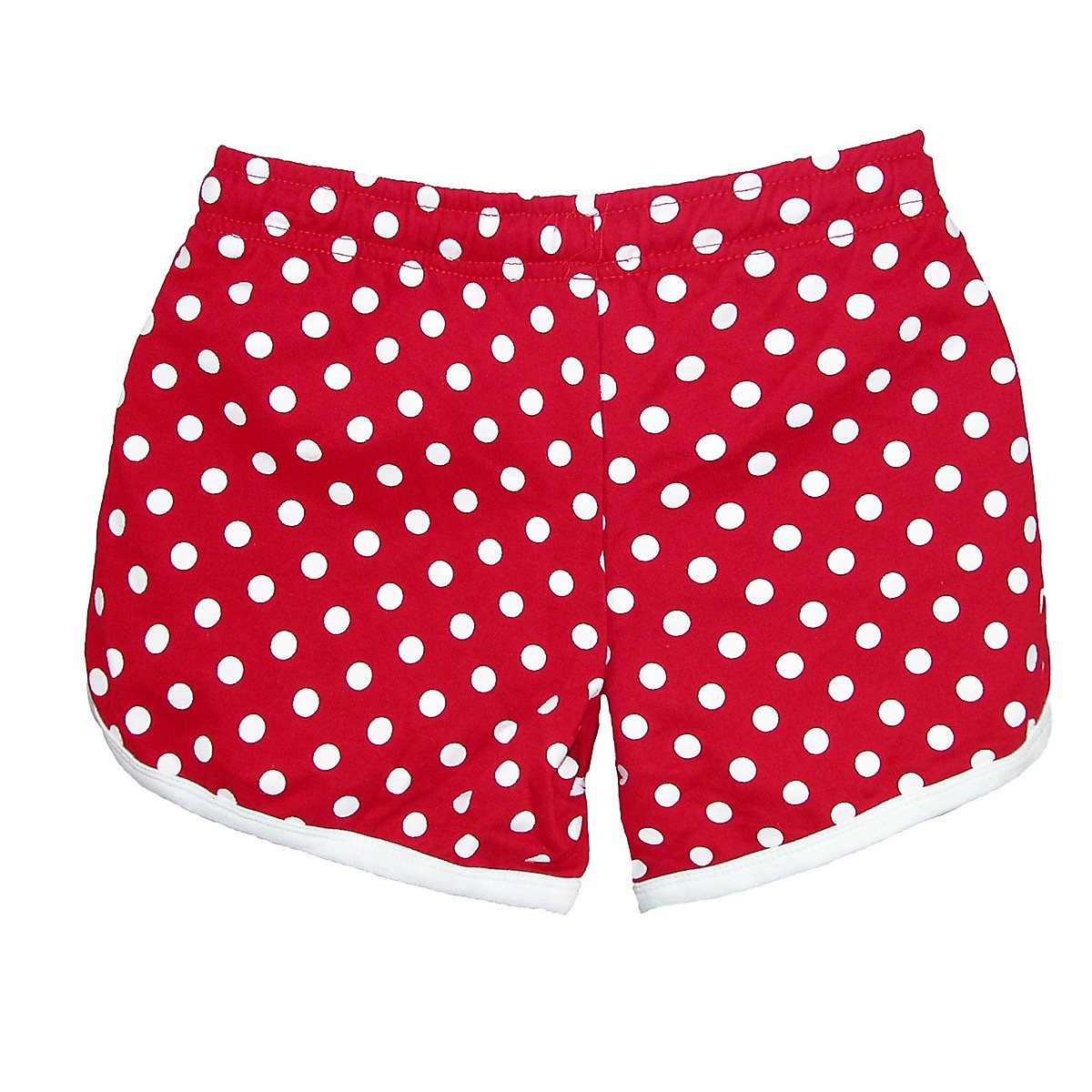 Disney Junior Ladies Minnie Mouse Peeking Short, Red Polka Dot Medium
