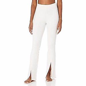 Alo Yoga Women's Airbrush High Waist Flutter Leggings, Ivory, White, Off White, M