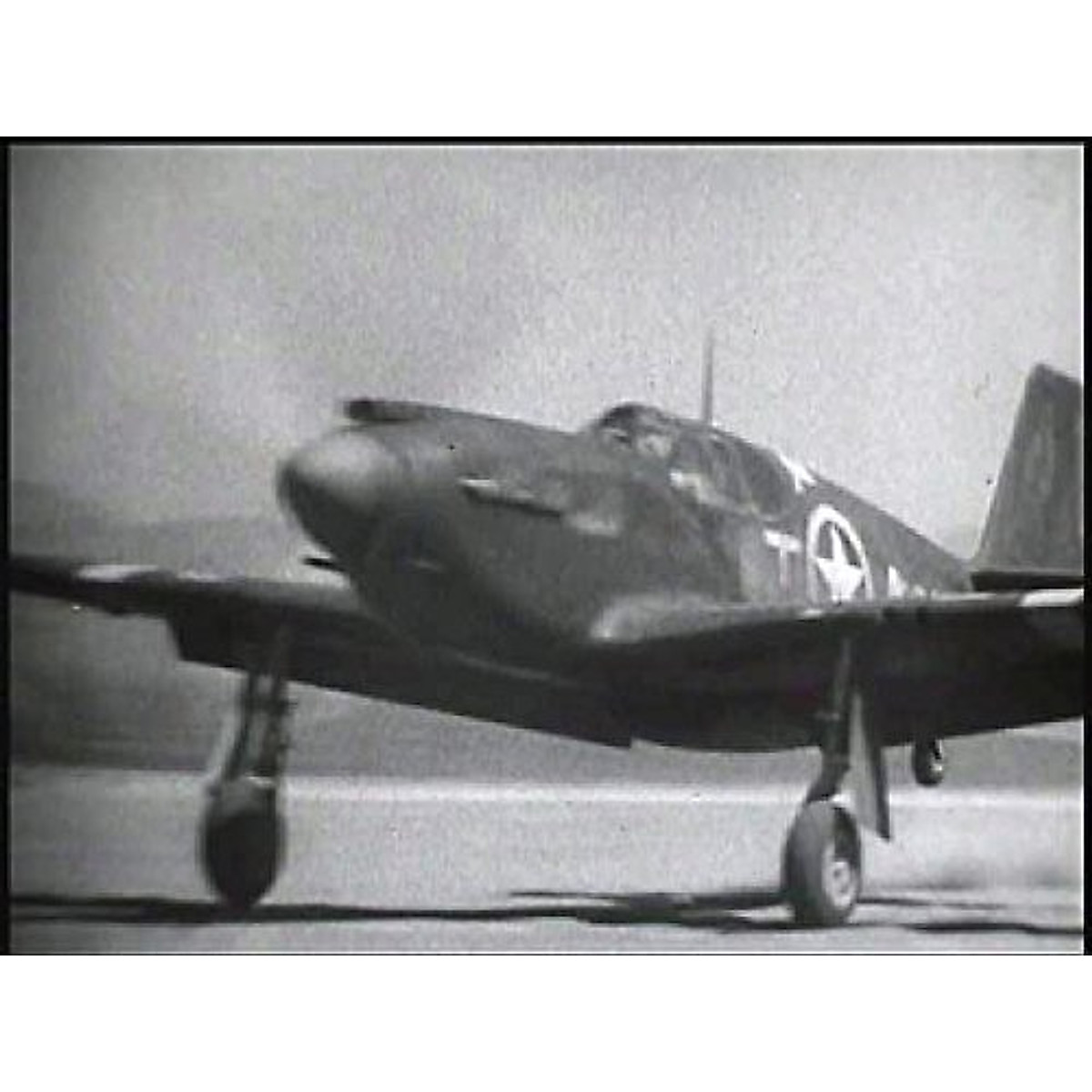 North American P-51 Mustang WW2 Warbird A-36 F-51 Korea old films DVD