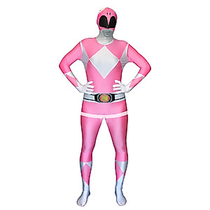 Morphsuits Men's Power Rangers, Pink, Medium
