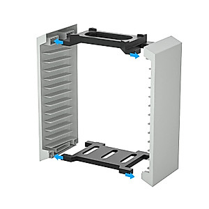 PS5 Game Holder, PS5 Video Game Organizer, Storage Tower for PS5 Games, Video Game Storage Stand, Storage Stand for PS5 PS4 Xbox One Games (for 12 Game Boxes)