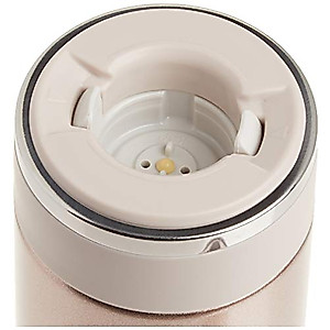 Zojirushi Stainless Steel Travel Mug with Tea Leaf Filter, 11-Ounce/0.34-Liter, Pink Champagne