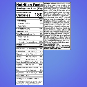 ZonePerfect Protein Bars, 10g Protein, 17 Vitamins & Minerals, Nutritious Snack Bar, Chocolate Chip Cookie Dough, 5 Count (Pack of 4)