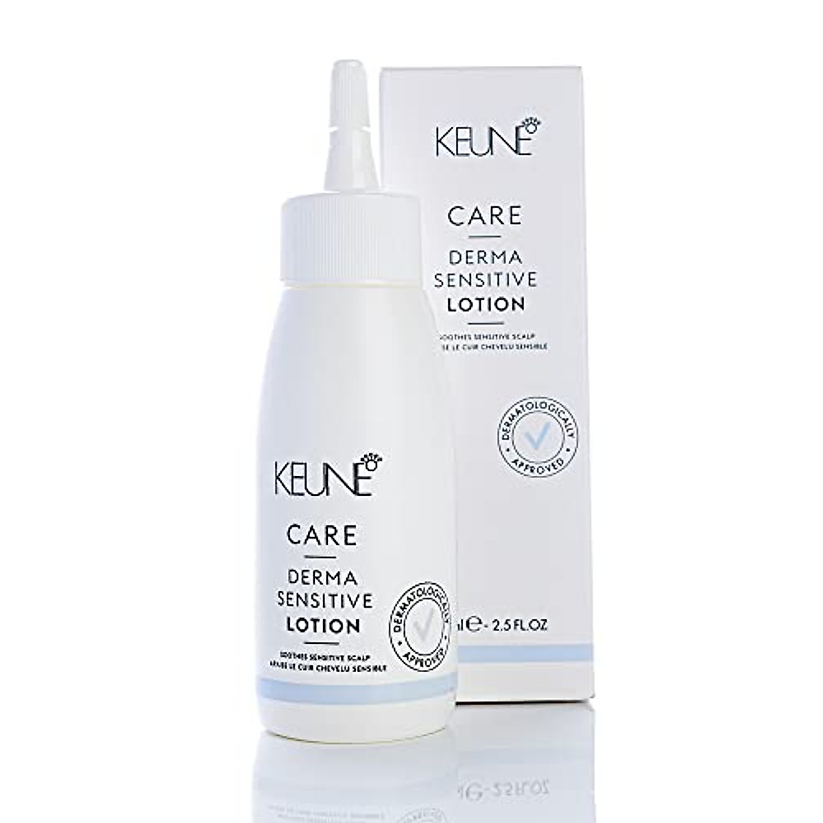 Keune Care Derma Sensitive Lotion, Soothing & Calming Treatment for Dry Scalp, 2.5 Fl Oz