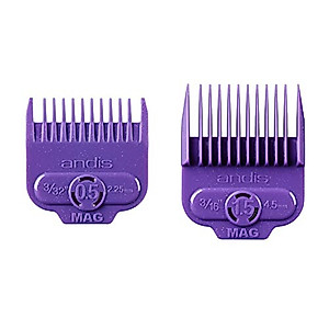 Andis Magnetic Comb Set - Dual Pack 0.5 & 1.5, 1 count